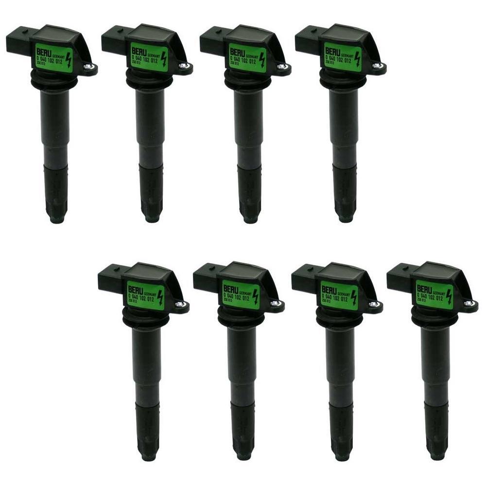 Set of 8 Beru Direct Ignition Coils for Porsche Cayenne 2003-2006 NEW ...