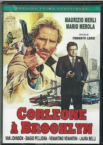 DVD - CORLEONE A BROOKLYN (MAURIZIO MERLI / VAN JOHNSON) GIALLO / NEUF ...