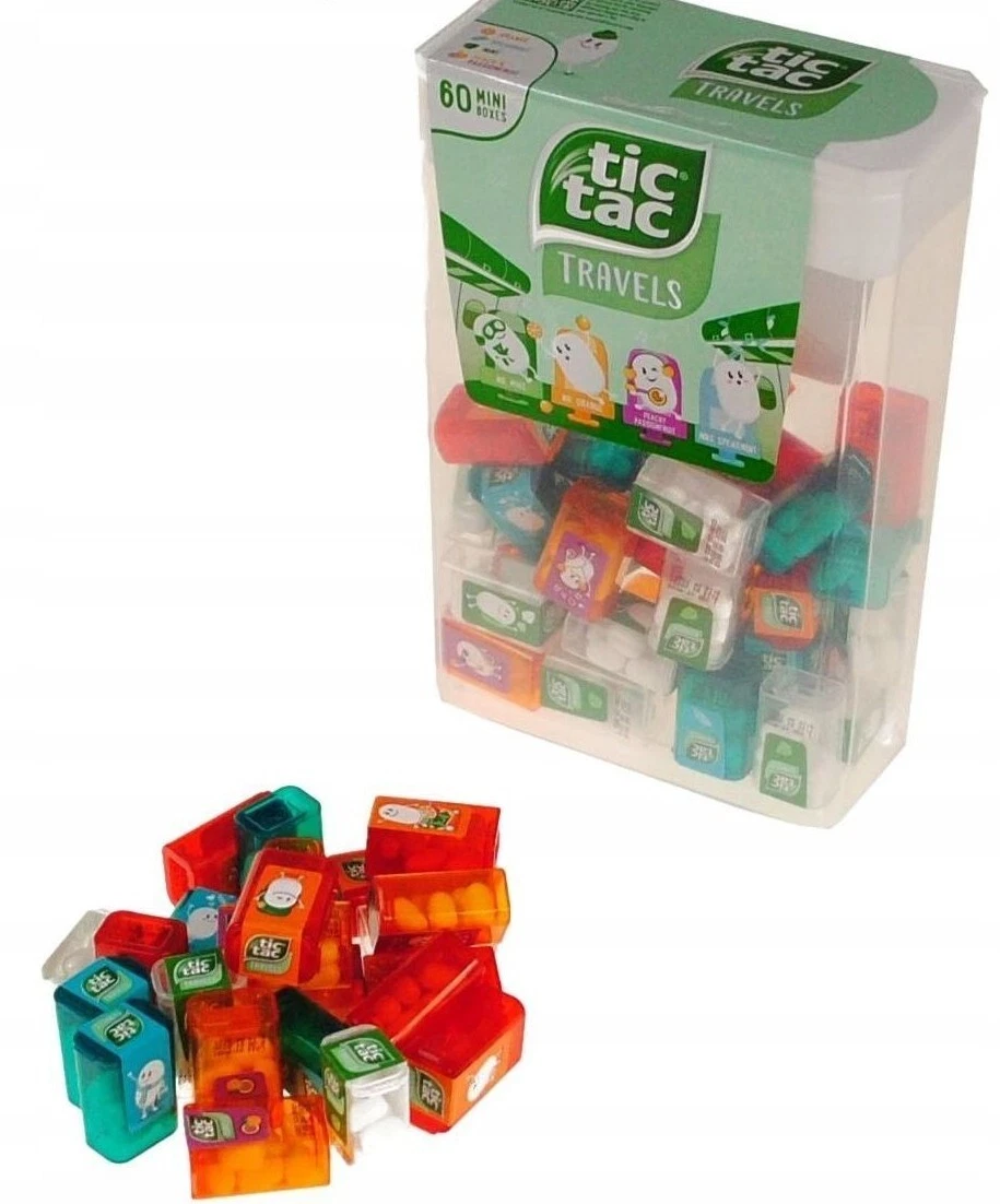 Tic Tac Box Size