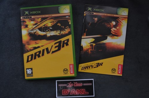 Driv3r Driver 3 complet sur Xbox Classic 1st gen - FR TTBE | eBay