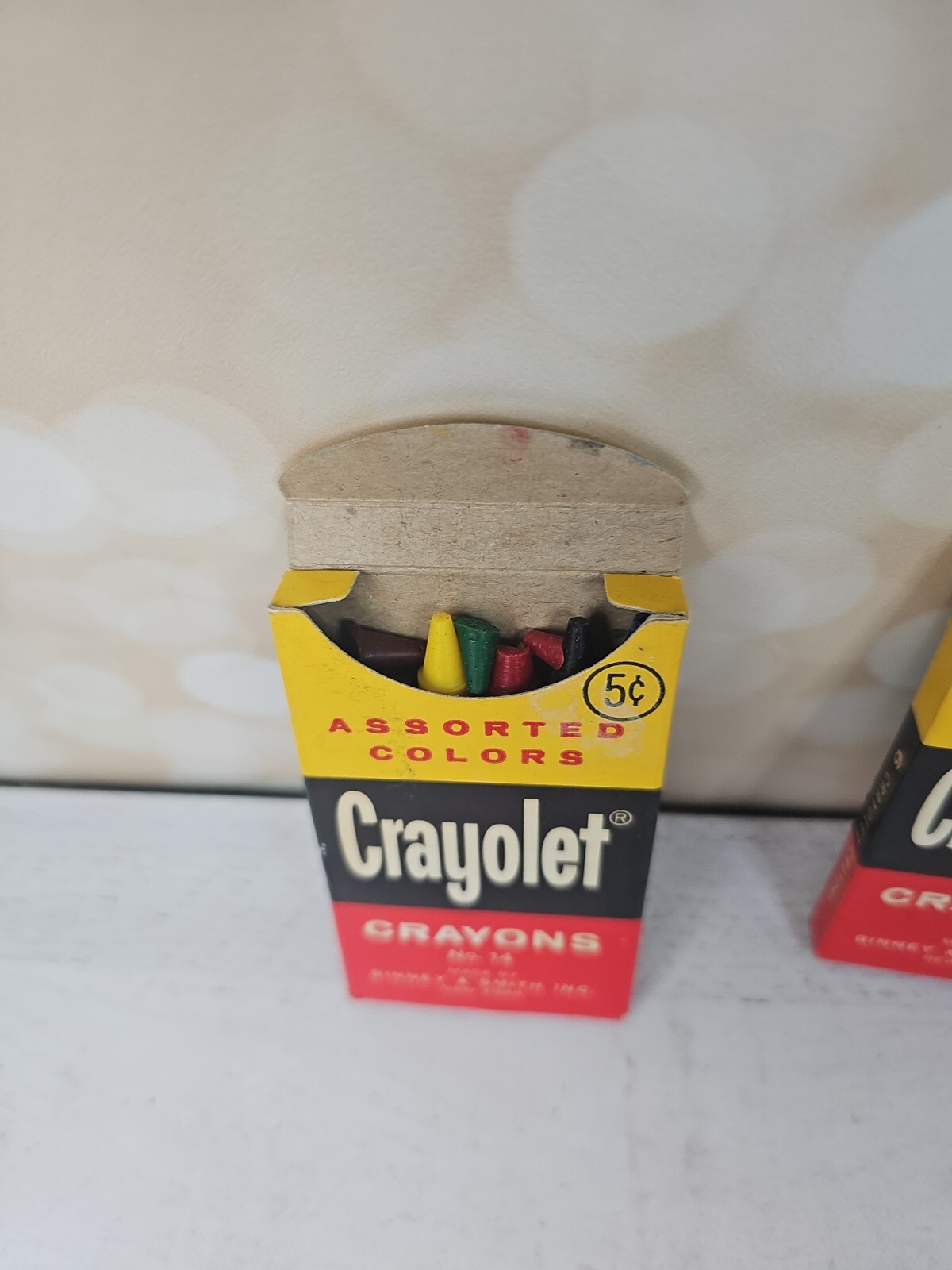 Two Vintage Crayolet #14 Original 6 Crayons - Unused in Box, Made in ...