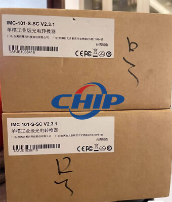 1PCS MOXA IMC-101-S-SC SINGLE-MODE PHOTOELECTRIC CONVERTER NEW IN BOX DHL #b | eBay