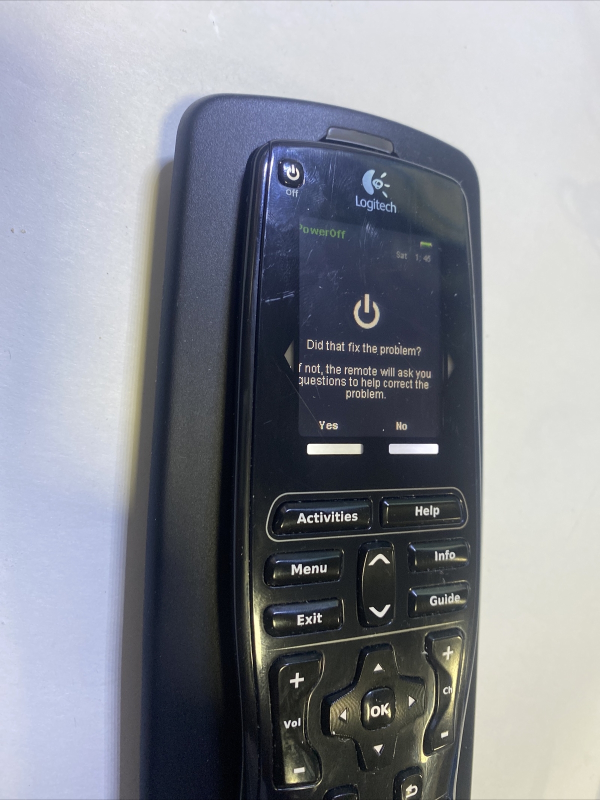 Logitech Harmony One Universal Touchscreen Remote w/ Charging Station L ...