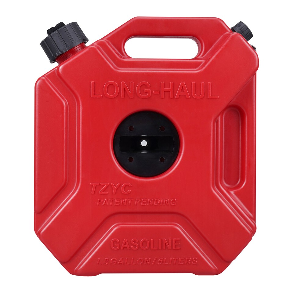 1.3Gallon 5L Extra Gas Can Petrol Spare Tank Container For Car For ...