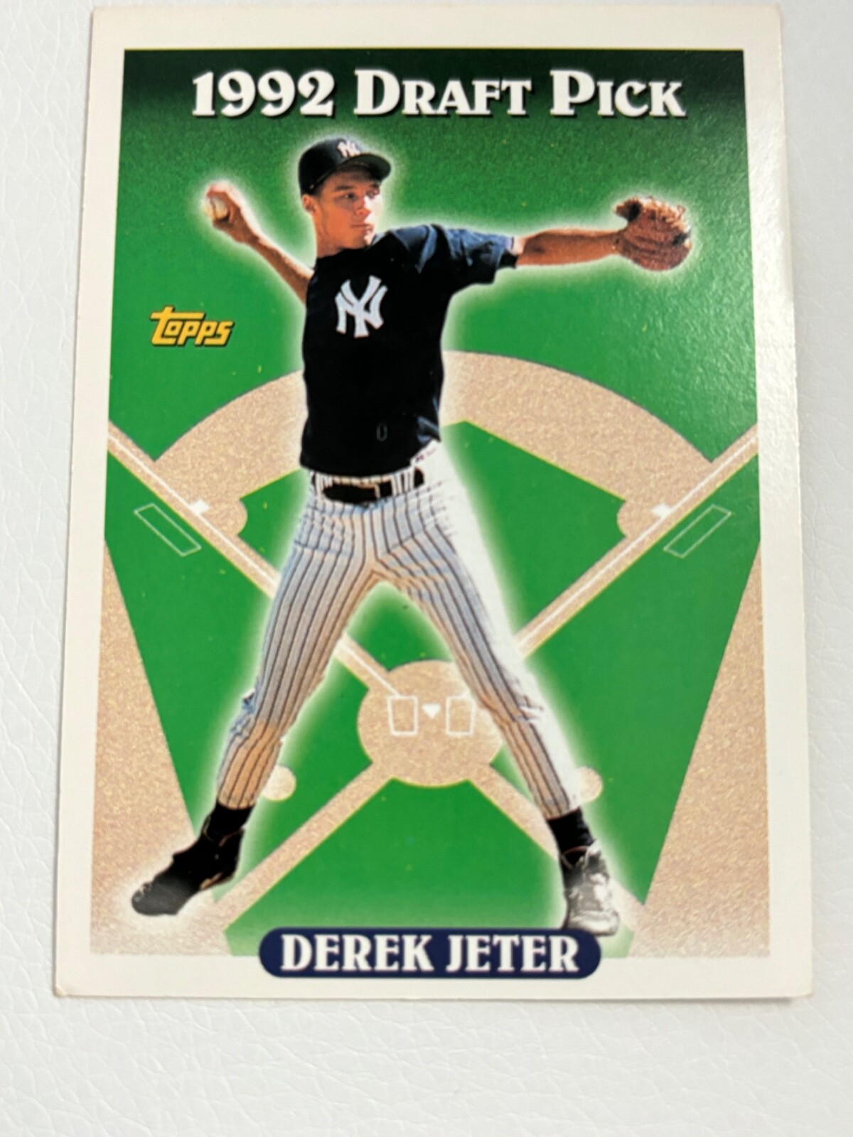 1992 Topps Derek Jeter Draft Pick Rookie Card RC #98 Yankees | eBay