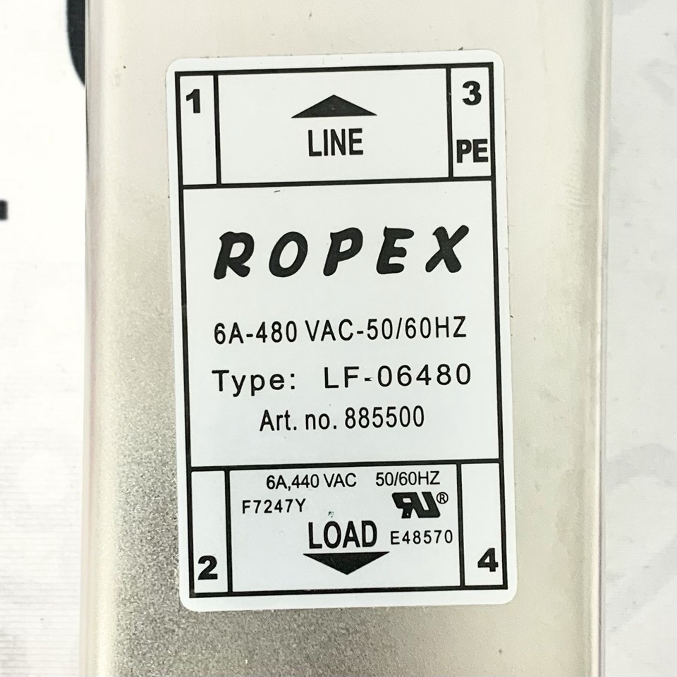 ROPEX LF-06480 Line Filter 6A 480V | Fast Shipping From USA | eBay