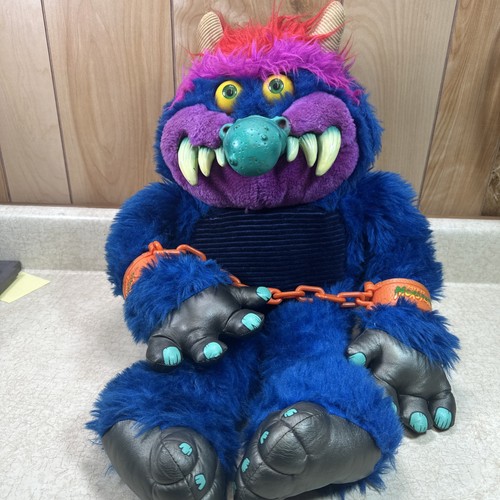Vintage original 1986 My Pet Monster Amtoy Plush Excellent Condition ...