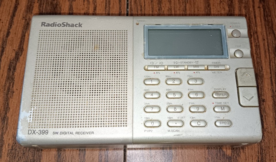 Radio Shack DX-399 SW Digital Receiver FM TESTED 40293147129| eBay