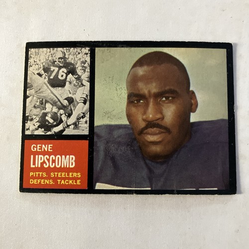 1962 TOPPS #133 GENE 'BIG DADDY' LIPSCOMB STEELERS SP NM | eBay