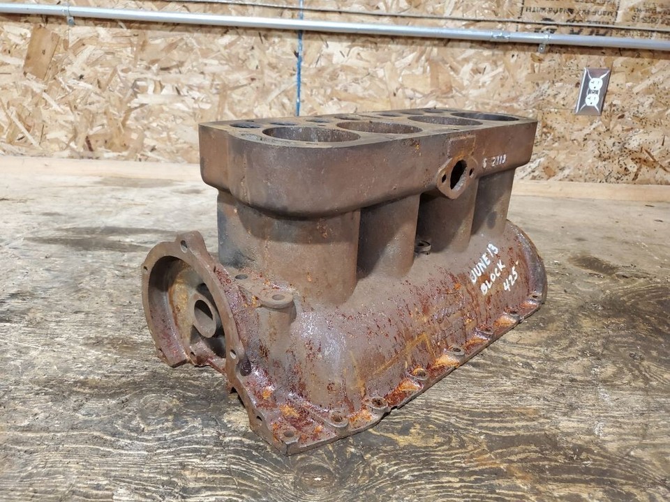 1913 Ford Model T 4 cylinder Engine Block 301171 - Been repaired | eBay