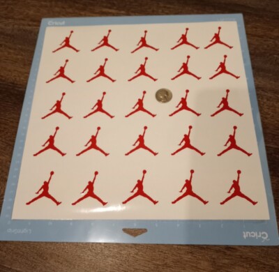 Full Sheet Jumpman Vinyl Decal Red Jump Man Laptop Sticker | eBay
