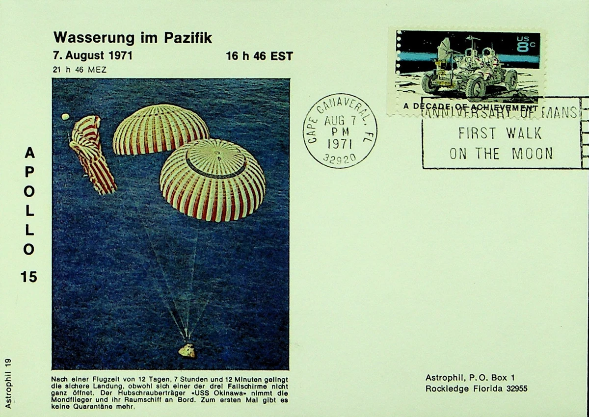 Apollo 15 Parachute Failure