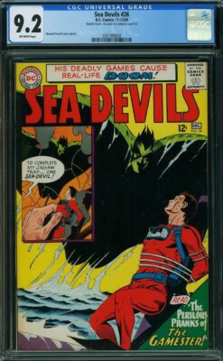 Sea Devils #26 (DC, 1965) CGC 9.2 - DOUBLE COVER | eBay