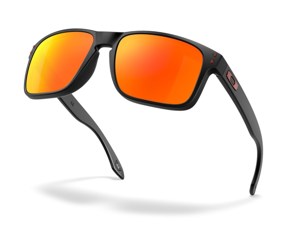 Oakley Holbrook Men Sunglasses 9244-19 RED | eBay