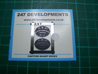 F.R Co Quarry Workmans Carriage No22 16mm scale SM32 G Gauge | eBay UK