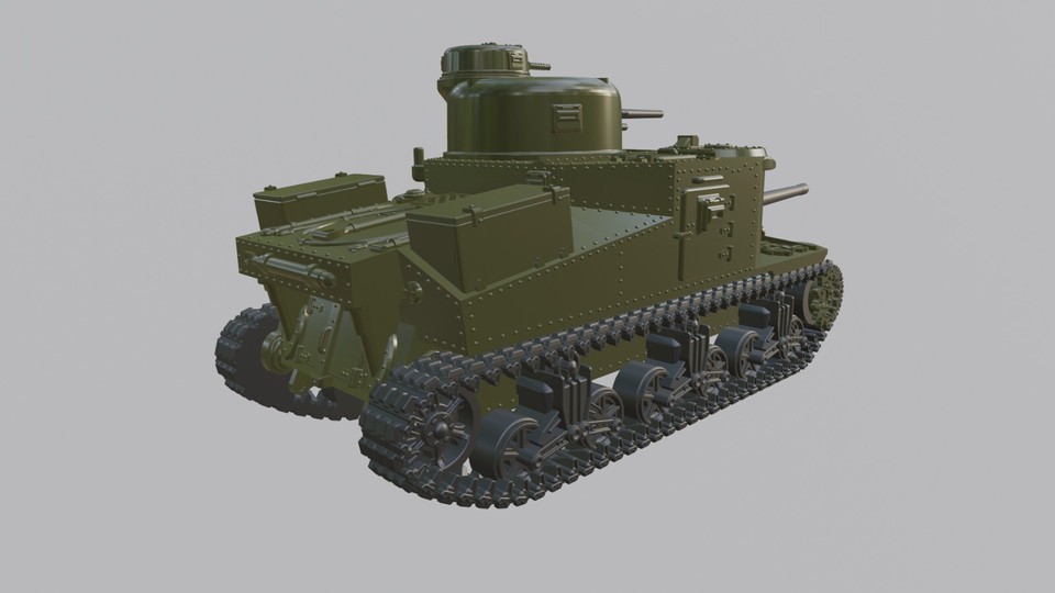 WW2 USA M3 LEE MEDIUM TANK, 3D PRINTED, MANY SCALES AVAILABLE | eBay