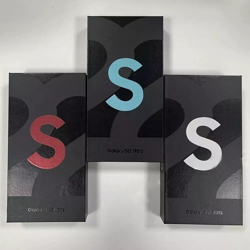 New Samsung Galaxy S22 Ultra (5G) SM-S908U 128GB Factory Unlocked AT&T ...