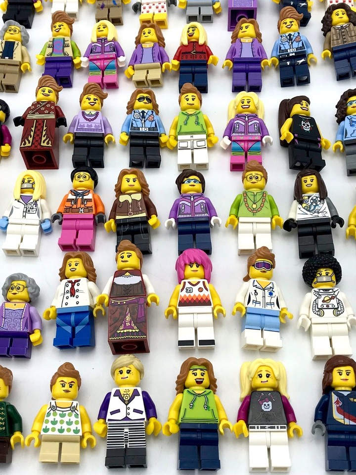 LEGO 10 NEW FEMALE GIRL MINIFIGURES TOWN CITY SERIES FRIENDS FIGURES | eBay