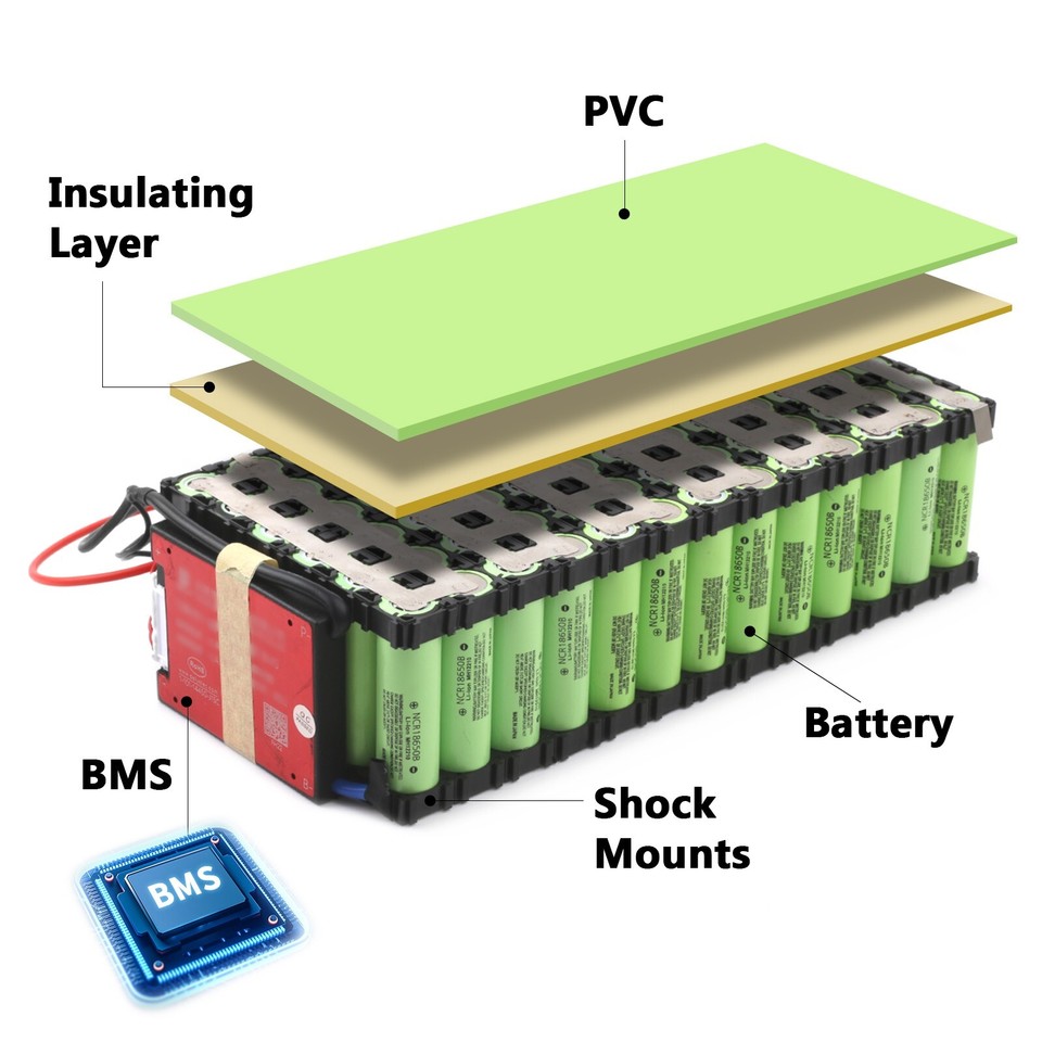 New 60V 20AH Battery Lithium Battery for 0-2000W motor Electric ...