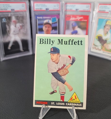 1958 Topps Baseball #143 Billy Muffett St. Louis Cardinals EX+ | eBay
