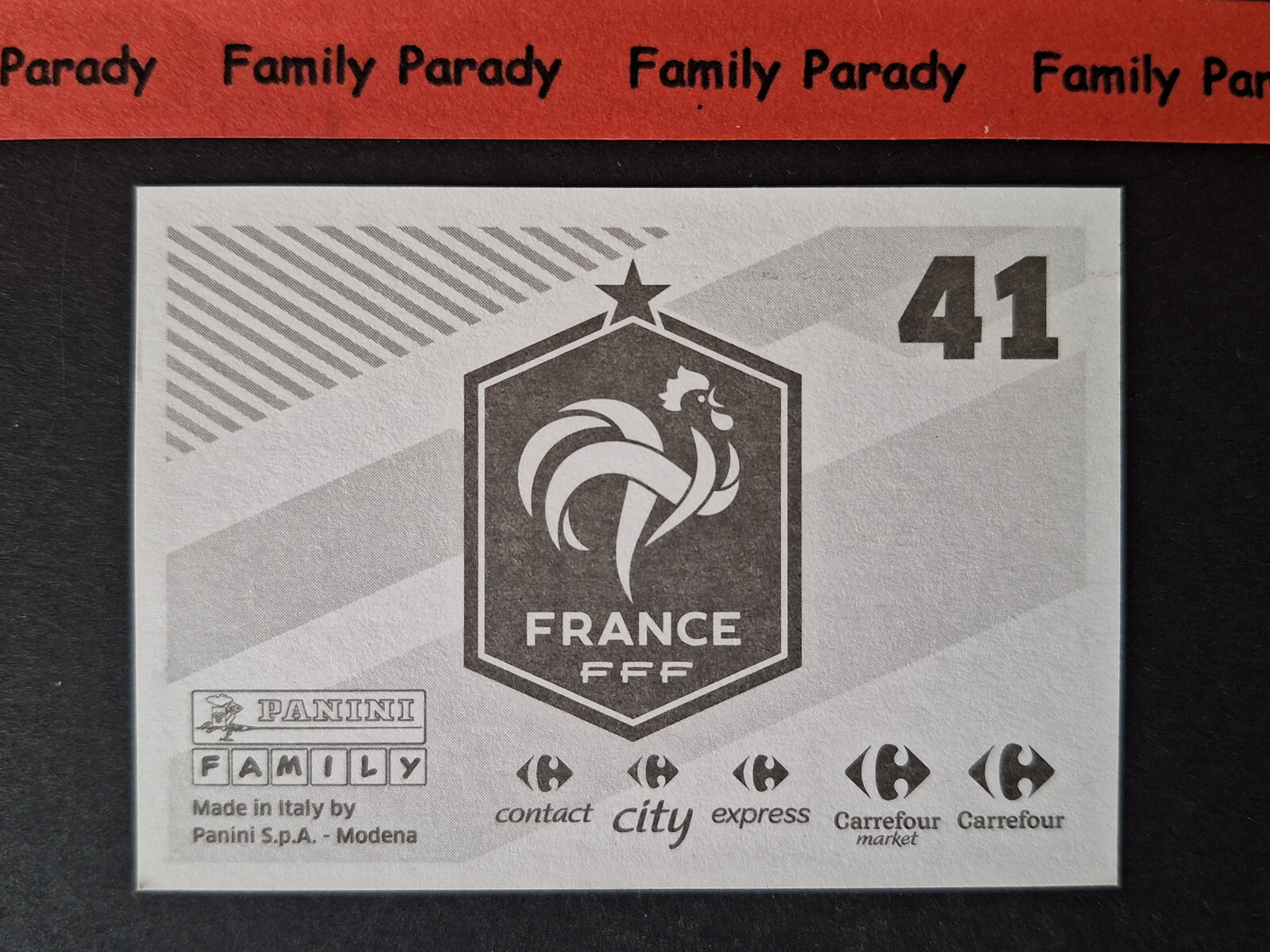 Thomas Lemar #41 sticker Image Panini Carrefour Team France 2018 | eBay