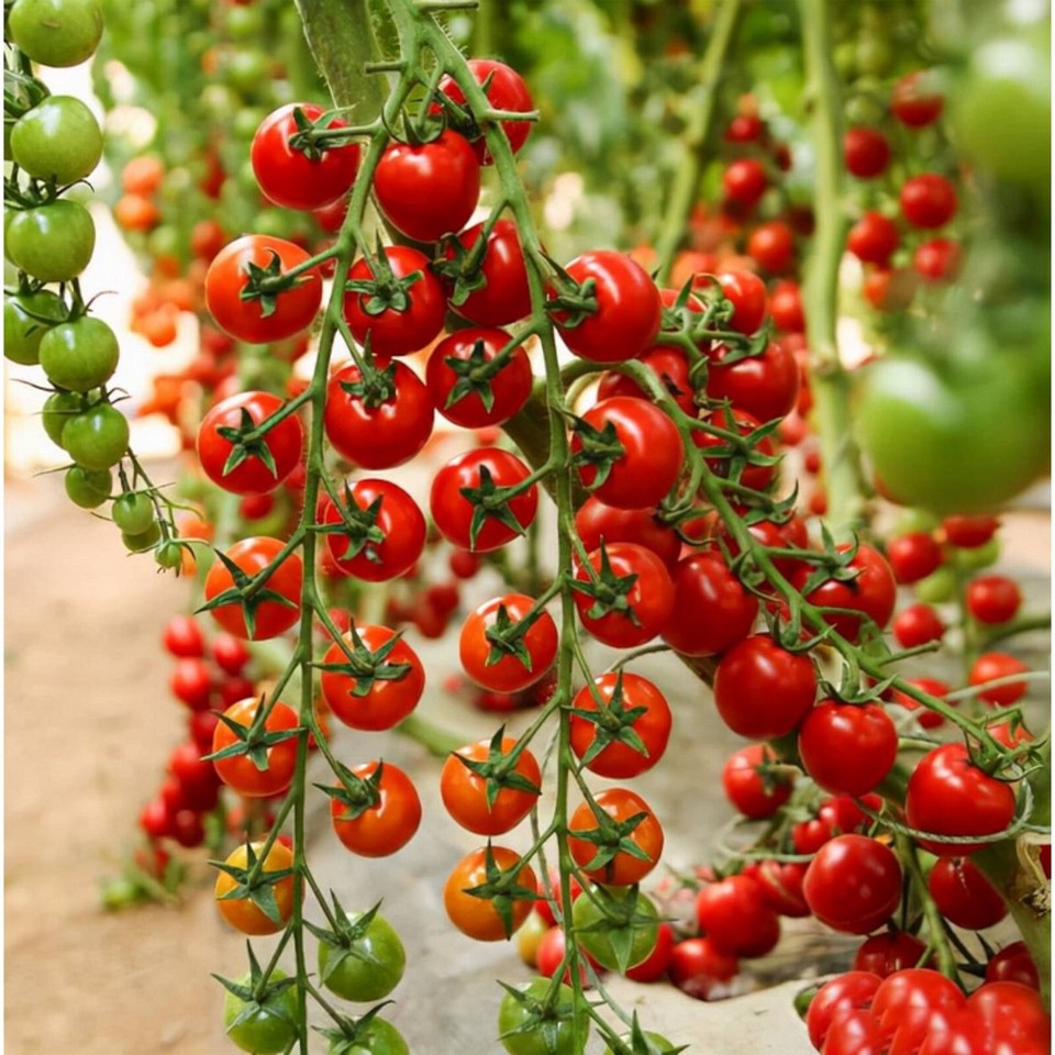 200pcs Waterfall Tomato Seeds - Heirloom, Non-GMO, High-Yield Variety ...