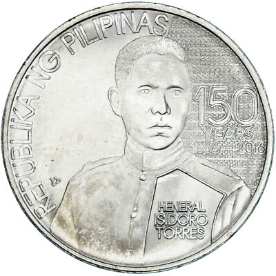 [#1180552] Coin, Philippines, Piso, 2016, Isidoro Torres, MS, Nickel ...