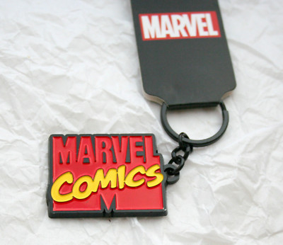 Marvel Comics M Logo Metal Enamel Key Chain New NOS MOC | eBay