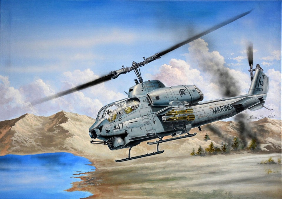 Trumpeter 05116 - 1/35 AH-1W SUPER COBRA - Nuovo | eBay