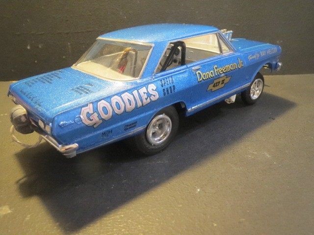 Dana Freeman's 65 Nova AWB 1/25 Funnycar Display Model from Fremont ...