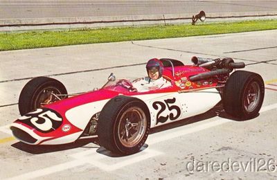 1968 Lloyd Ruby Indy 500 Indy Car Jumbo 6x9 postcard | eBay