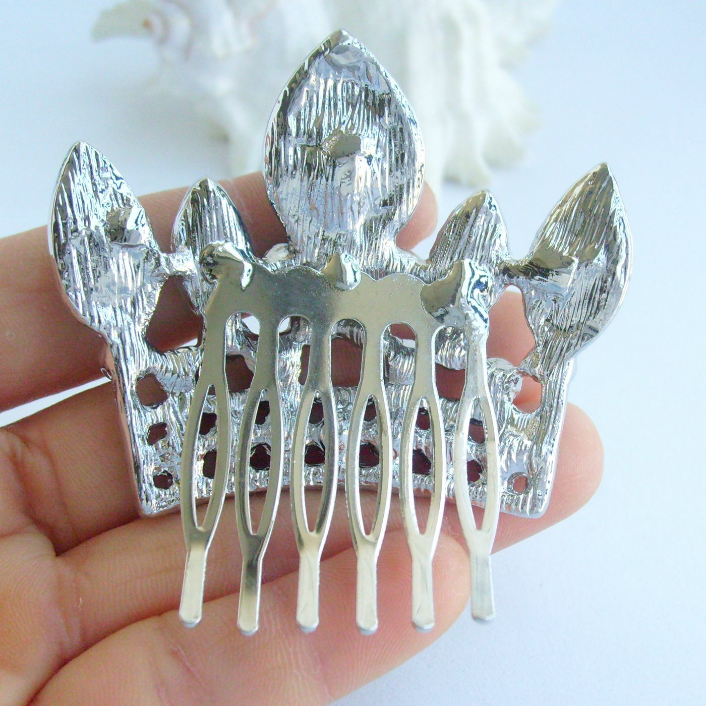 Gorgeous Crown Hair Comb Rhinestone Crystal HC05050 | eBay