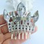 Gorgeous Crown Hair Comb Rhinestone Crystal HC05050 | eBay