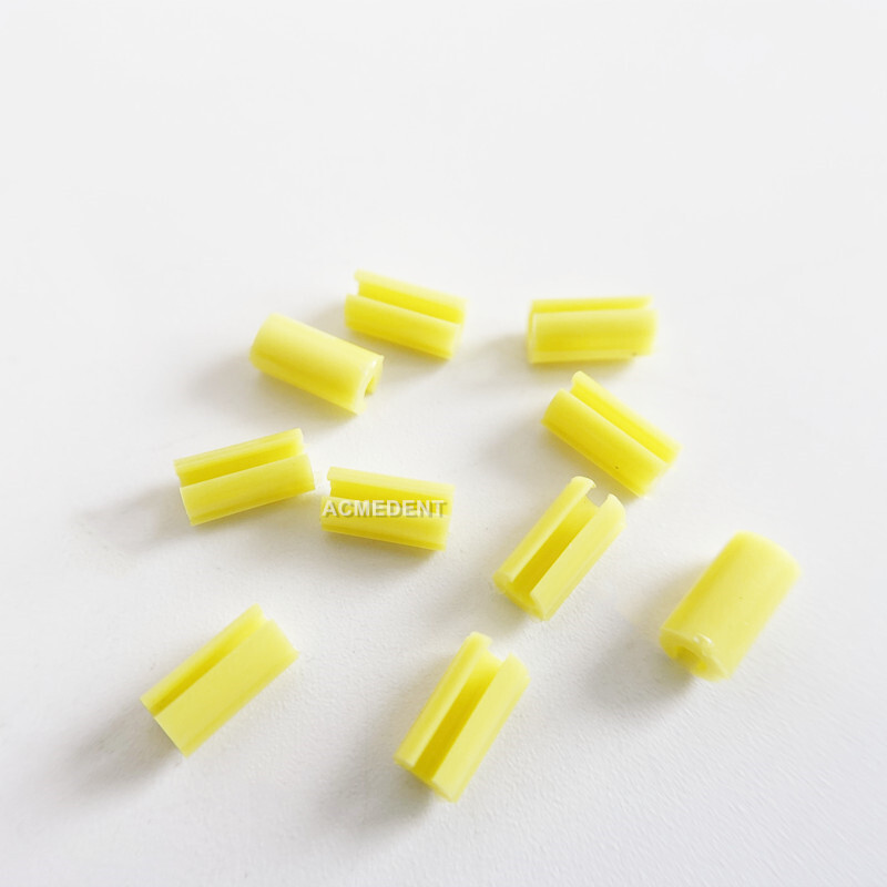 10Pcs Dental Rider Female Yellow Riders Fits Hader Bar Semi-precision ...