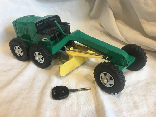 Structo Road Grader - Green Pressed Steel | eBay Australia