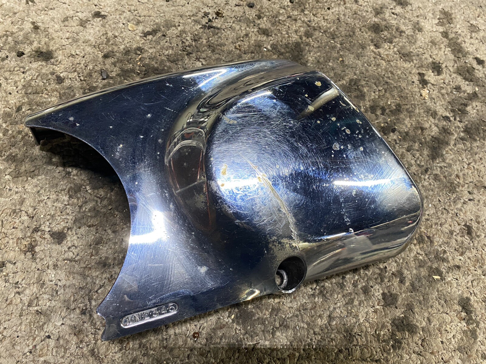 99 Honda VT1100 Shadow Left Side Engine Cover OEM VT 1100 450-Lot1 B8 ...