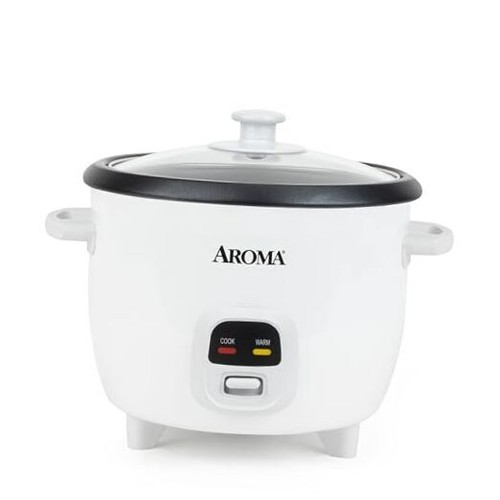 Rice Cooker, 3-Cup (Uncooked) / 6-Cup (Cooked), Small Rice Cooker ...