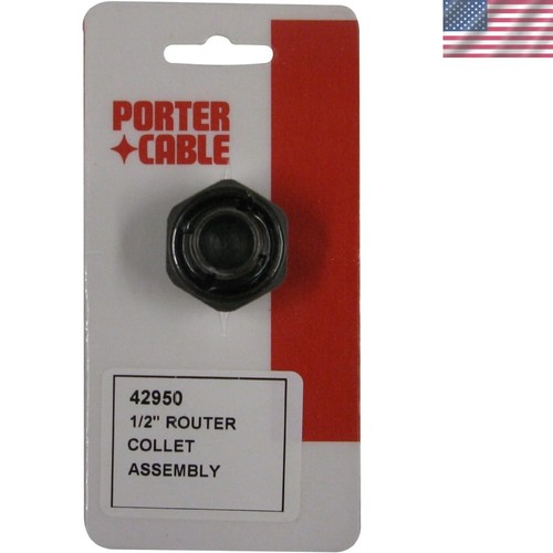 Compact 1/2-inch Router Collet with Steel Build - Perfect for ...