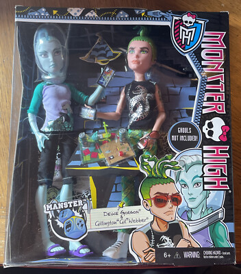 MONSTER HIGH. DEUCE GORGON / GILLINGTON WEBBER ( GILL ) MANSTER 2013 ...