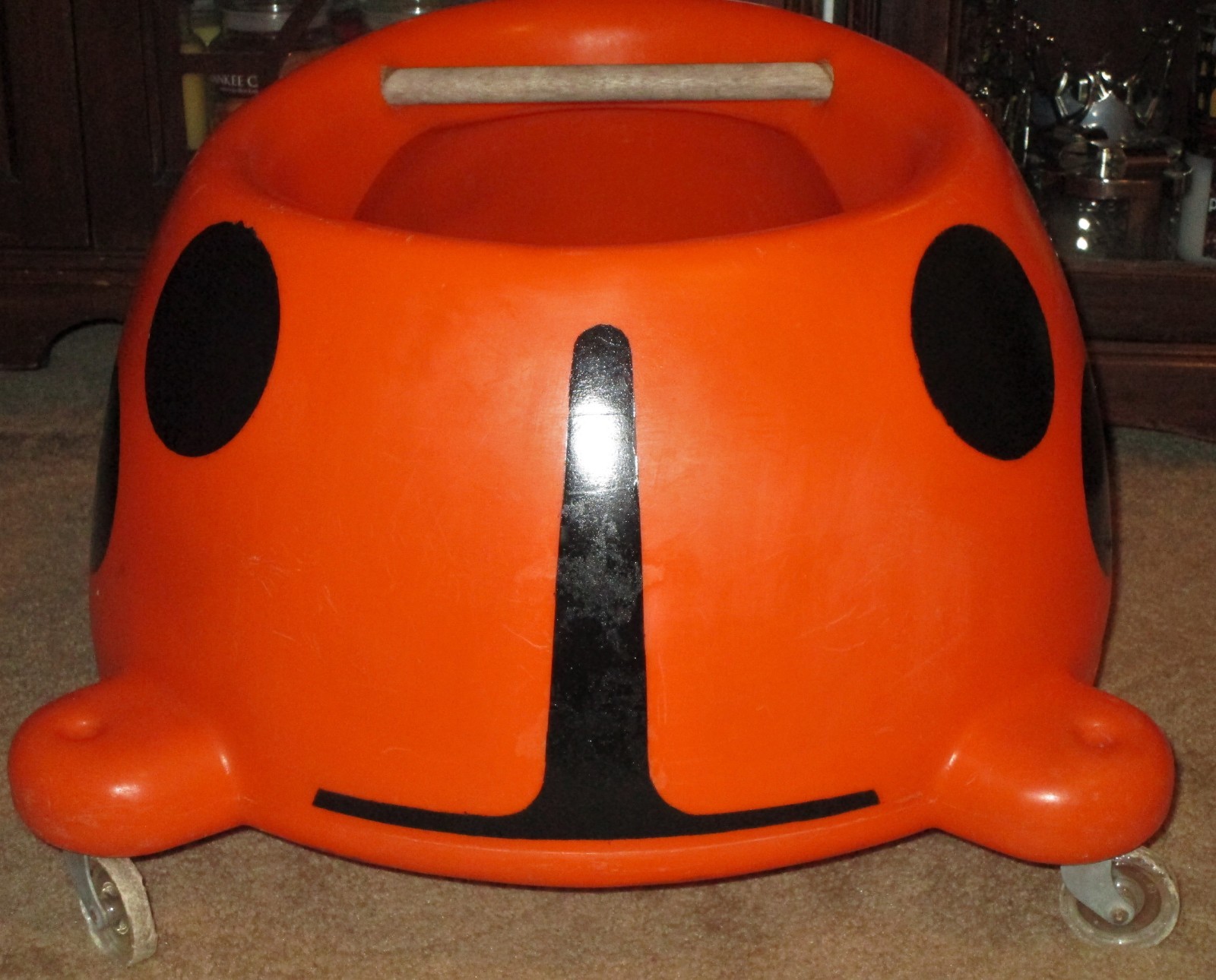 VERY RARE VTG 1970's LITTLE TIKES SNUGGLE BUG CHILDS RIDE ON RIDING TOY ...