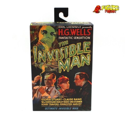 NECA Universal Monsters 7" Ultimate Invisible Man 1933 Movie Figure | eBay