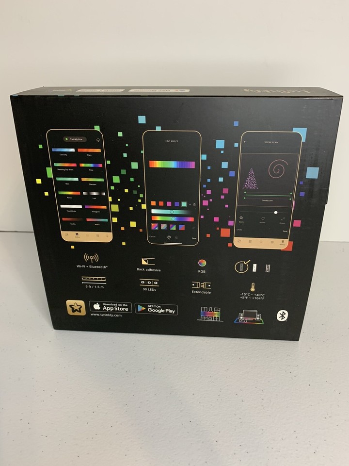 Twinkly Line – App-Controlled Adhesive + Magnetic LED Light Strip w ...