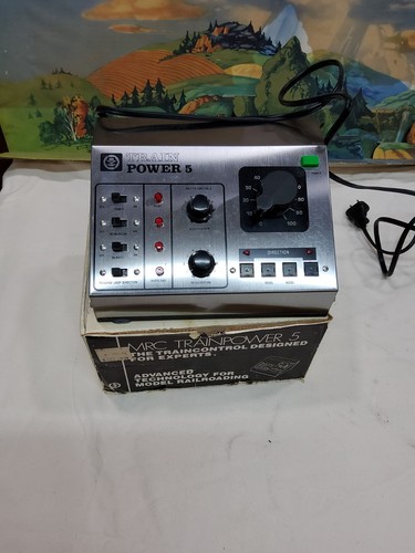 MRC TRAINPOWER 5 POWER PACK FOR HOAND G GAUGE IN ORIGINAL BOX | eBay