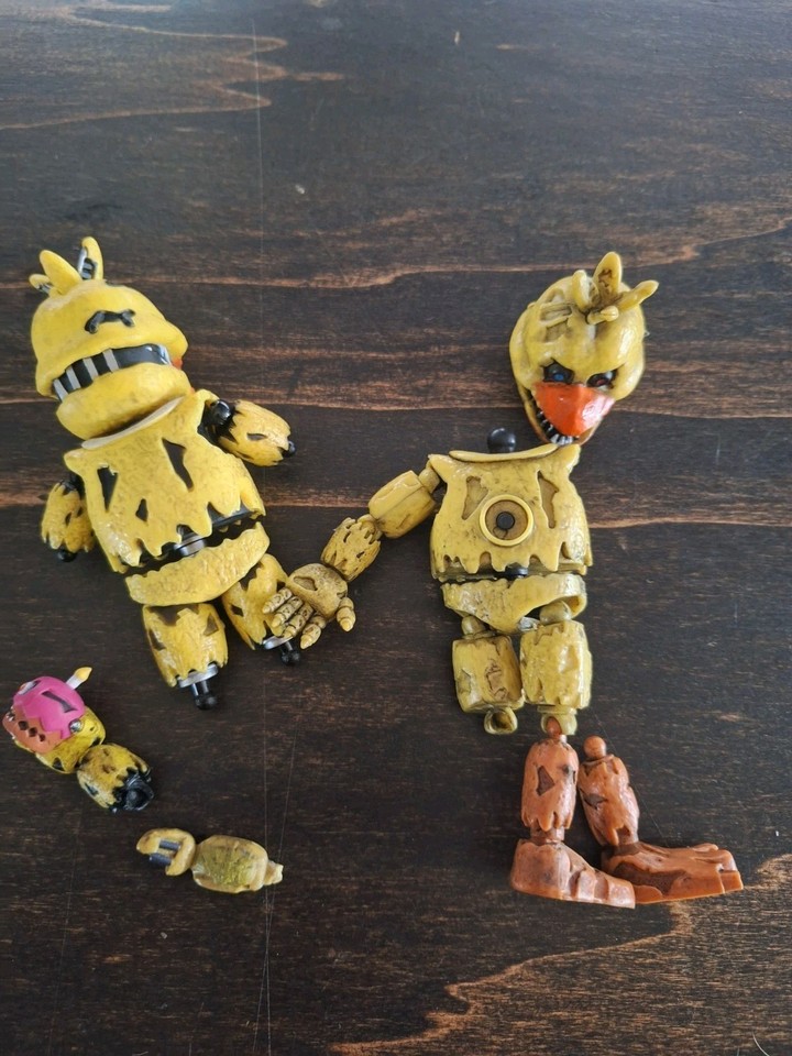 Funko Five Nights At Freddys FNAF Articulated Figure Parts & Pieces Lot ...