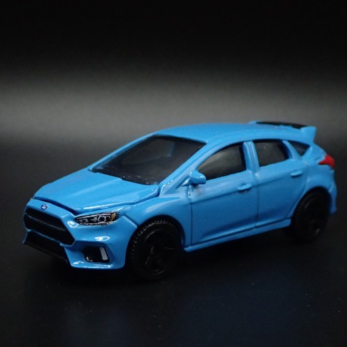 2011-2018 FORD FOCUS RS BLUE 1:64 SCALE COLLECTIBLE DIORAMA DIECAST ...
