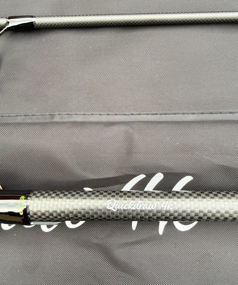 2 x ESP Quickdraw 4K Carp Rods 10ft 3.25lb and 1 x 10ft 4.5lb Spod Rod ...