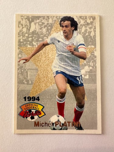 Panini Football Cards 1994 - Michel Platini #16 - France | eBay