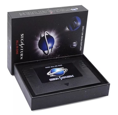 Sega ss Saturn in One Cartridge console direct reading card+Goldfinger ...