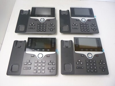 LOT OF4 Cisco 8811 IP Phone CP-8811 Telephones - No Handsets or Cords ...