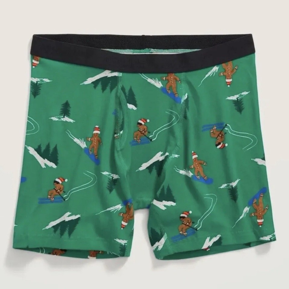 Old Navy Men's XXL ~ 3 Pair Boxer Briefs 6" Inseam Avocado Golf ...